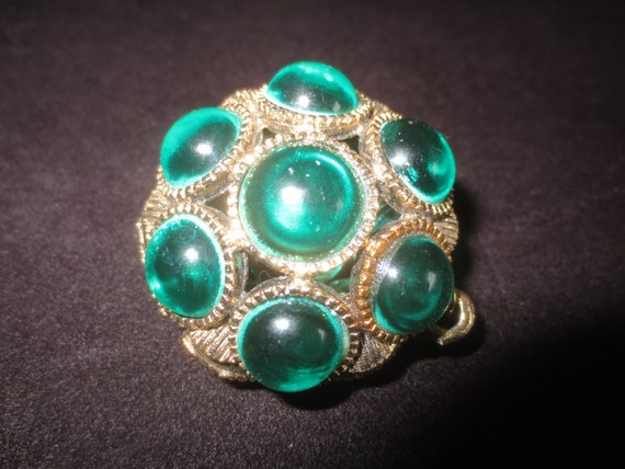 Rare Vintage Decadent Hollywood Chic Glamour Baubles … - Gem