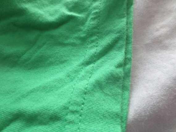 Vintage Blue Label Iconic 3 Stripe Silk Screened Logo… - Gem