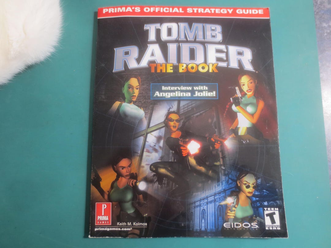 Rare Hard to Find Vintage 2001 Prima's Official Strategy Guide Tomb ...