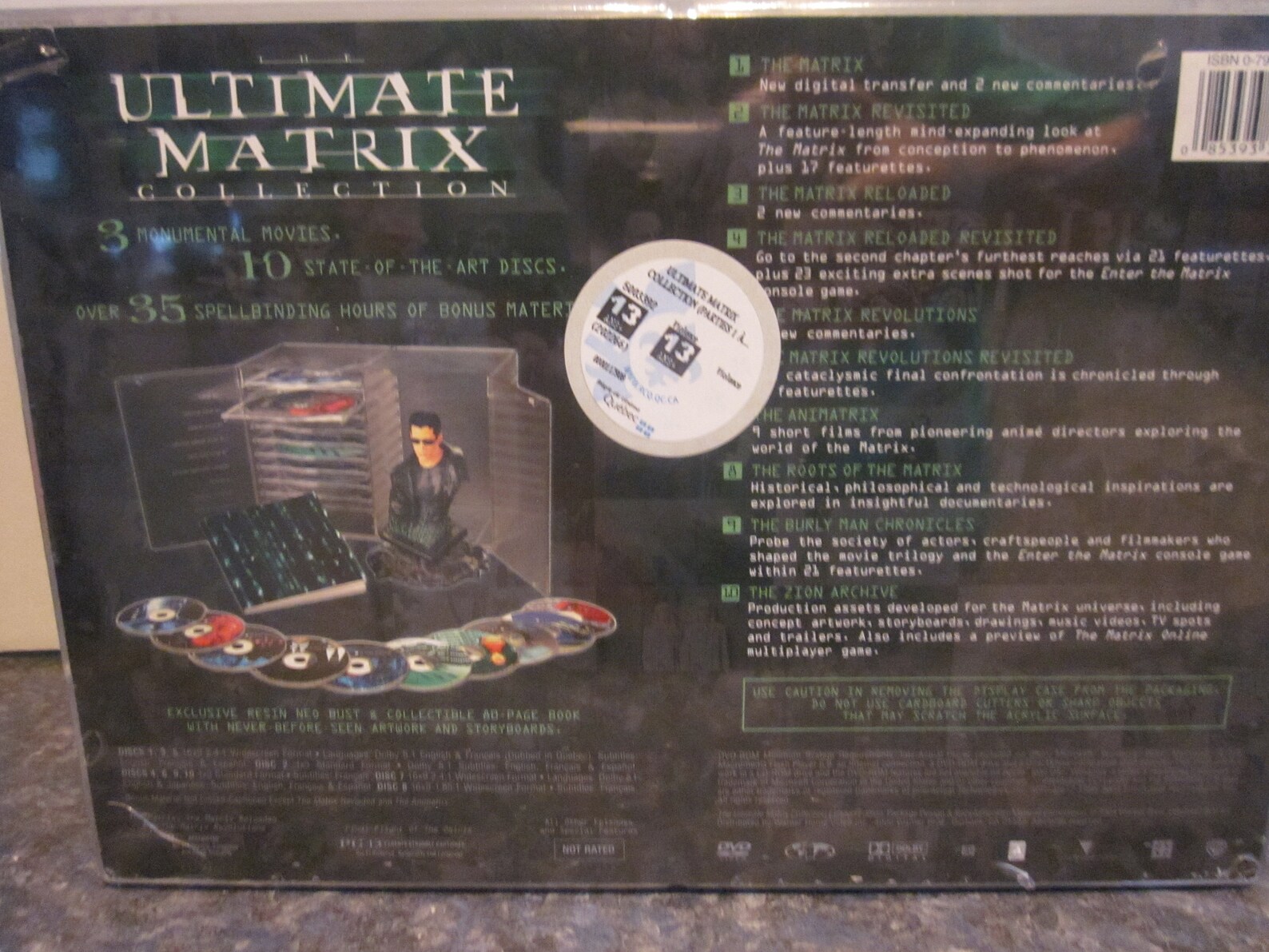 New Sealed The Ultimate Matrix Collection DVD 2004 | Etsy