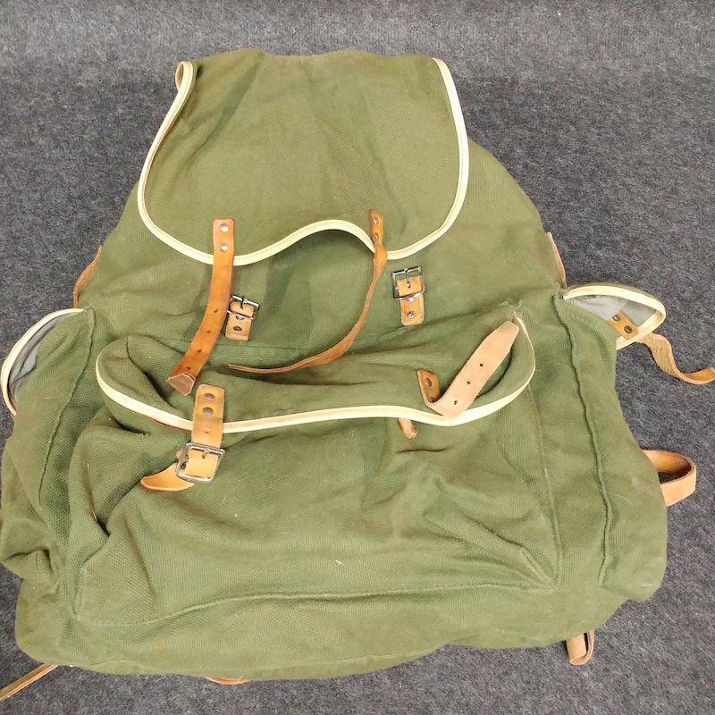 Canvas Rucksack - Etsy