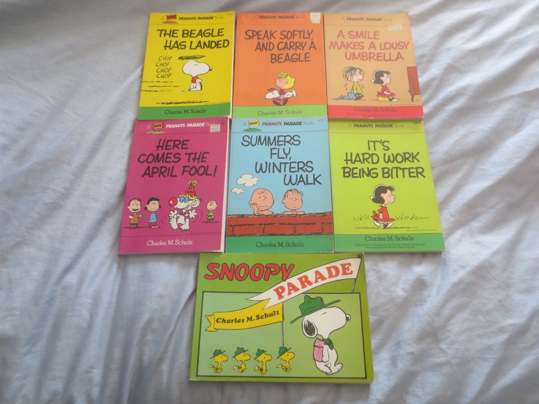 Vintage Lot of Se7en Charlie Brown and Snoopy Peanuts Parade Collection ...