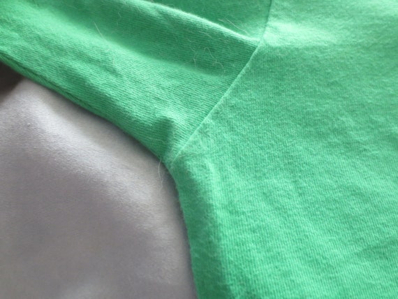 Vintage Blue Label Iconic 3 Stripe Silk Screened Logo… - Gem