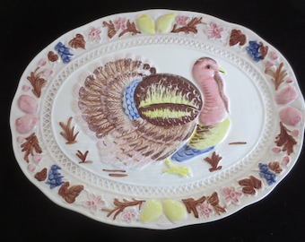 Large Ceramic Turkey Vintage - Etsy
