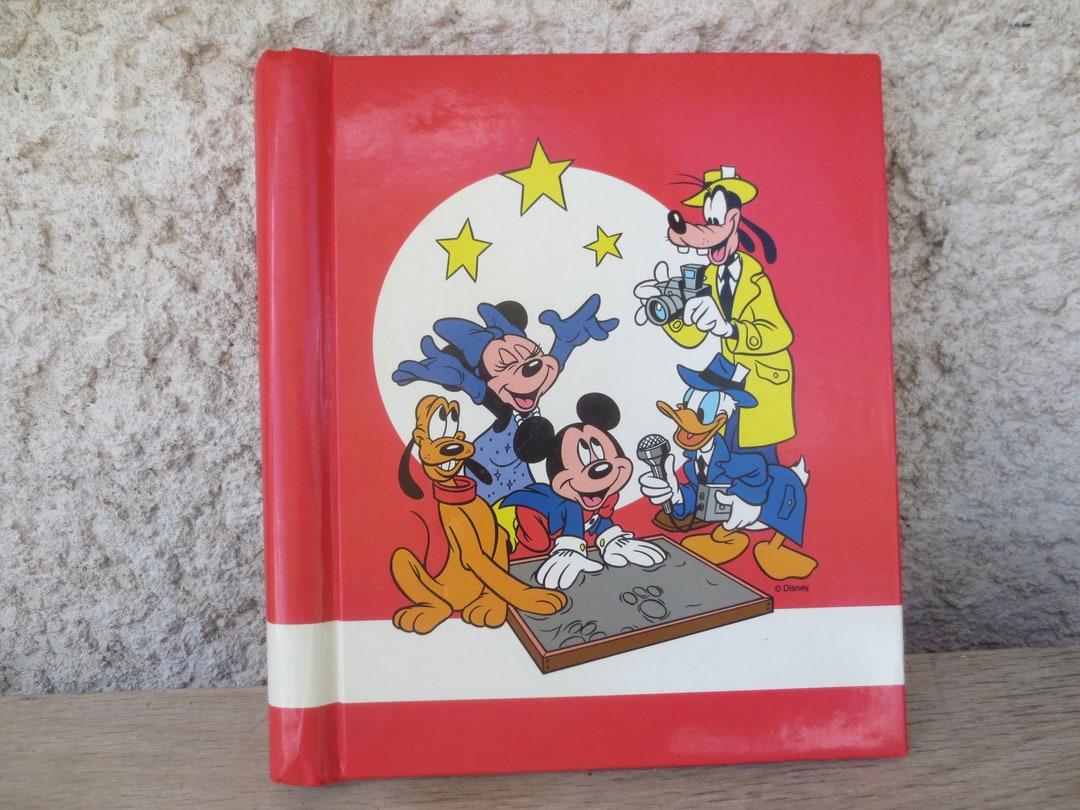 Vintage 1980's Fun Whimsical Disney Photo Album With Mickey, Minnie ...