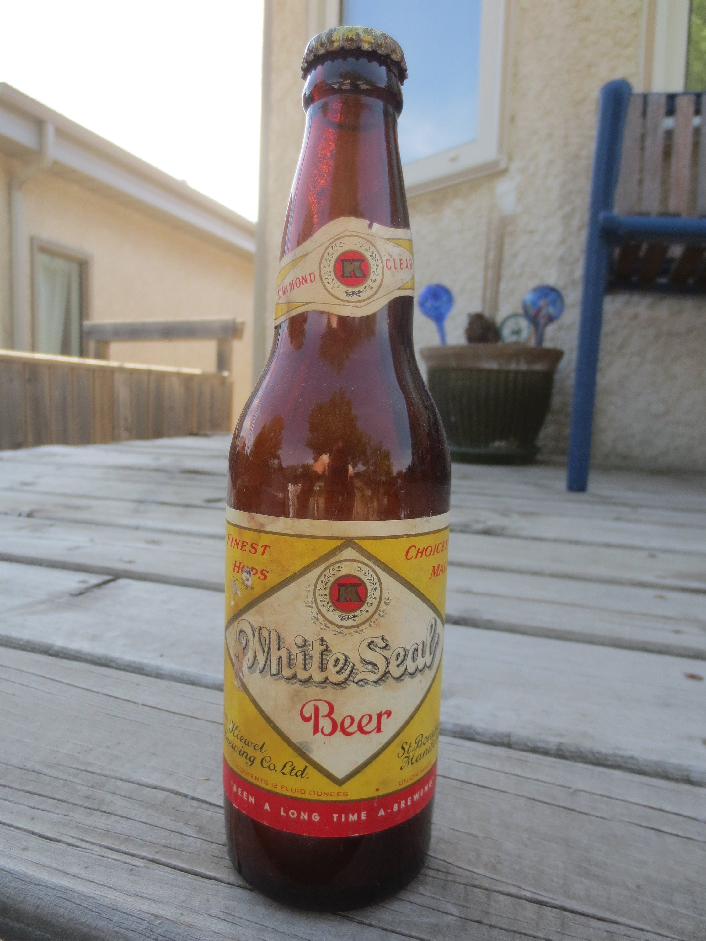 Beer Bottle Lucky 1950s