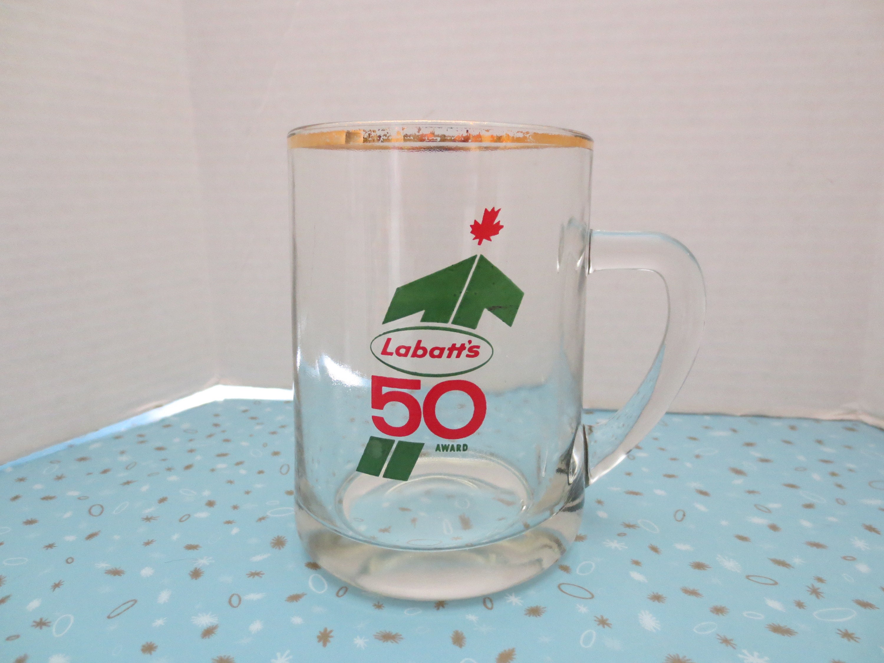 Vintage Labatt's 50 Canadian Lager Beer Clear Glass Beer | Etsy