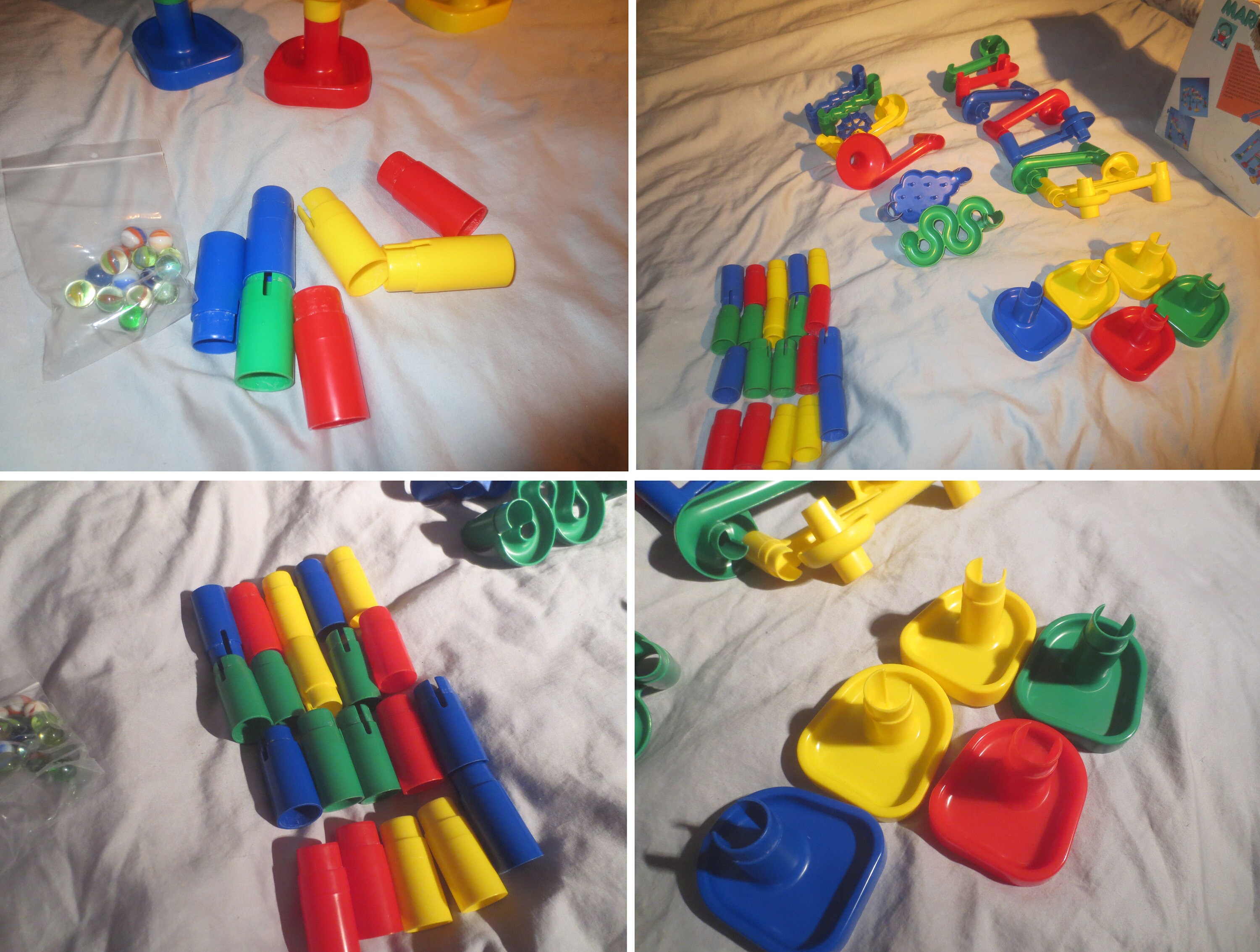 Marble Run Toddler SOLD Marbleworks Building Set + Grand Prix Marble ...