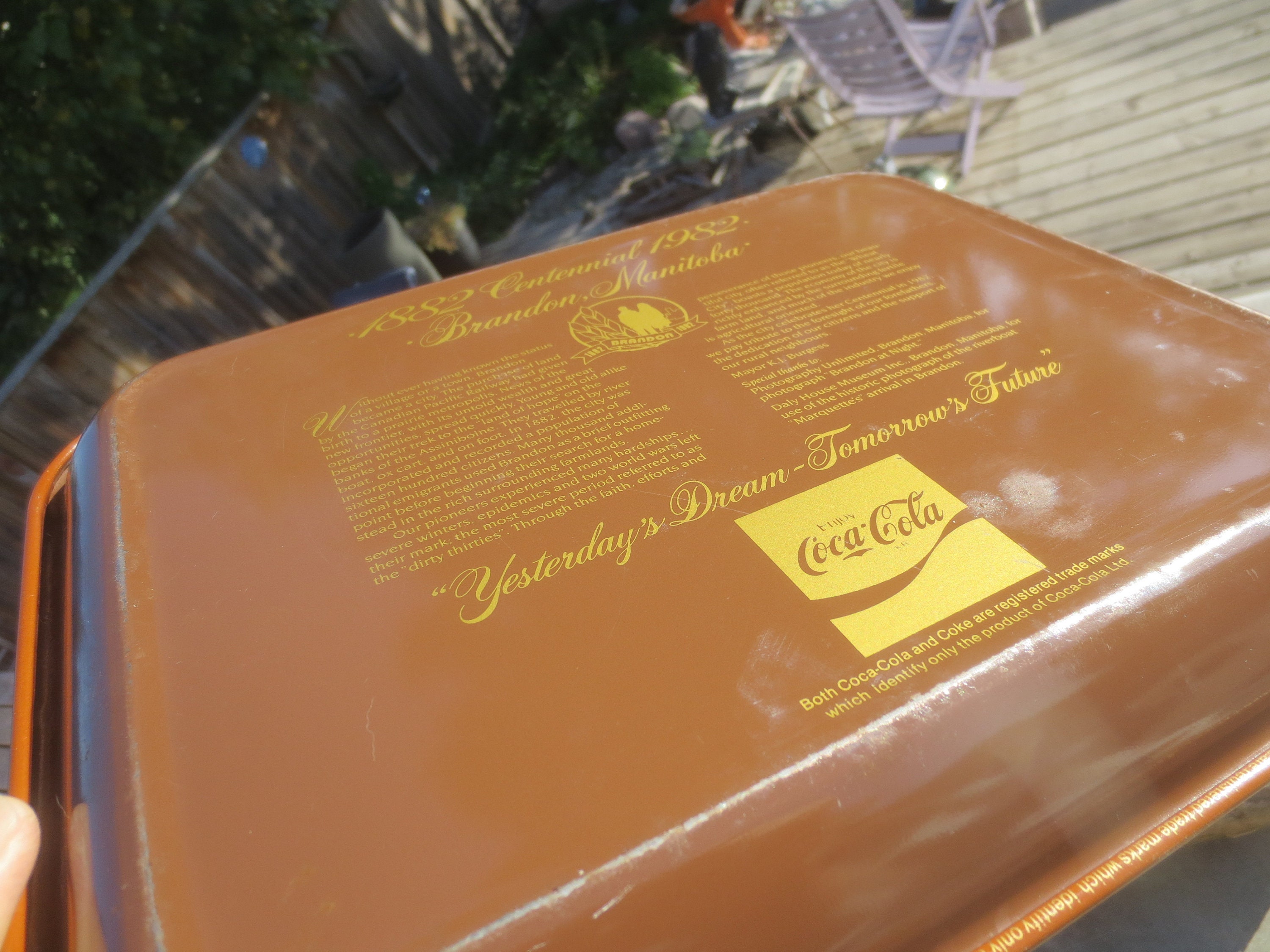 Vintage 1982 Coca Cola Brandon Manitoba Canada Centennial - Etsy Canada