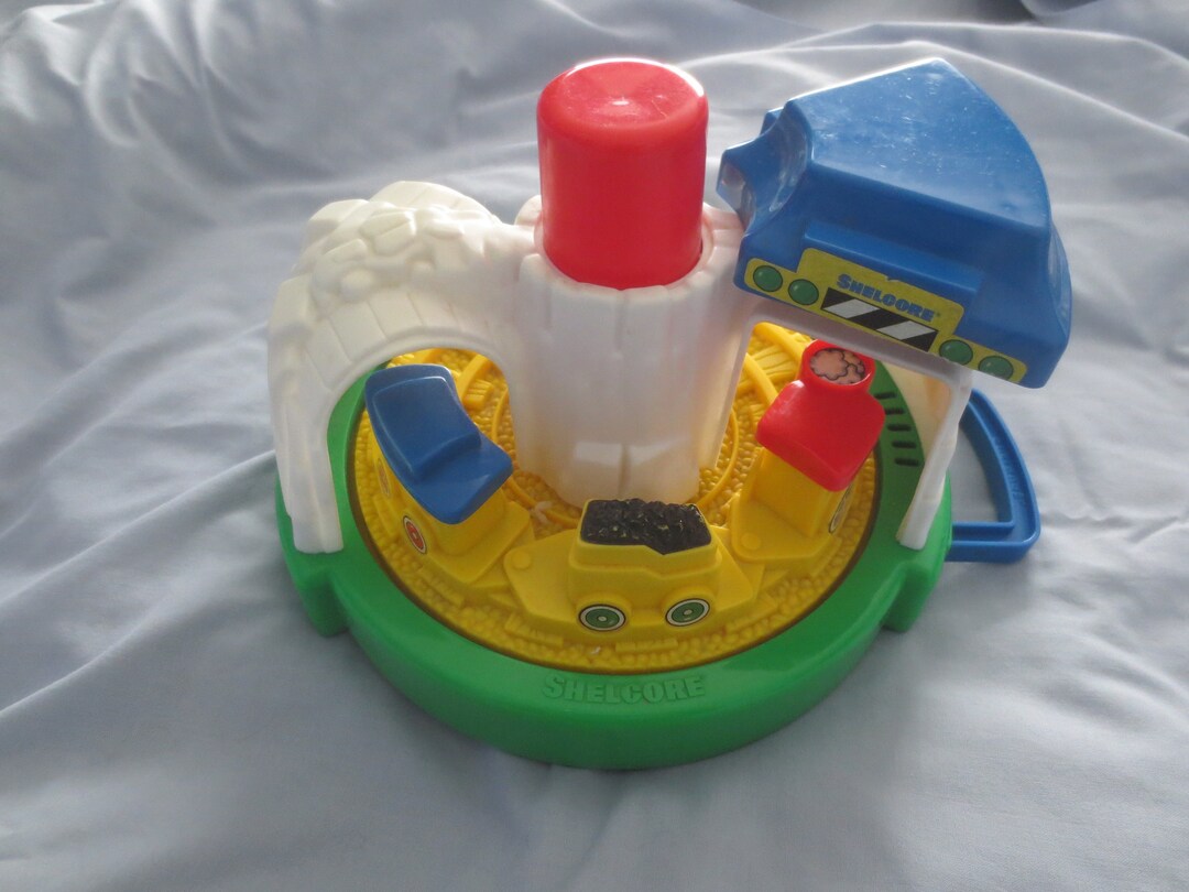 Vintage 1995 Shelcore Push and Spin Choo Choo Train. **FREE Shipping ...