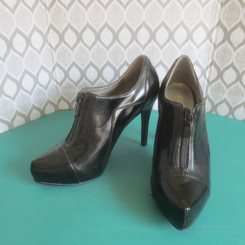 Shiny Vinyl Vintage Shoes - Etsy