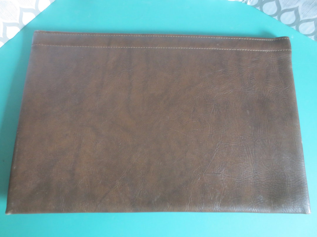 Rare Vintage Mid Century Modern Hazel Canada Brown Textured Vinyl ...