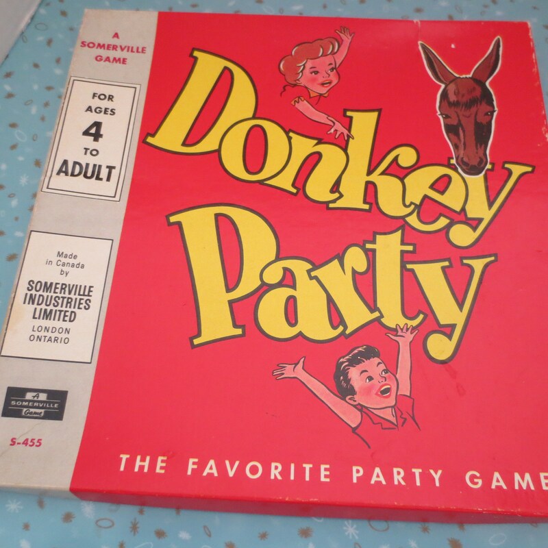 Donkey Party Game - Etsy