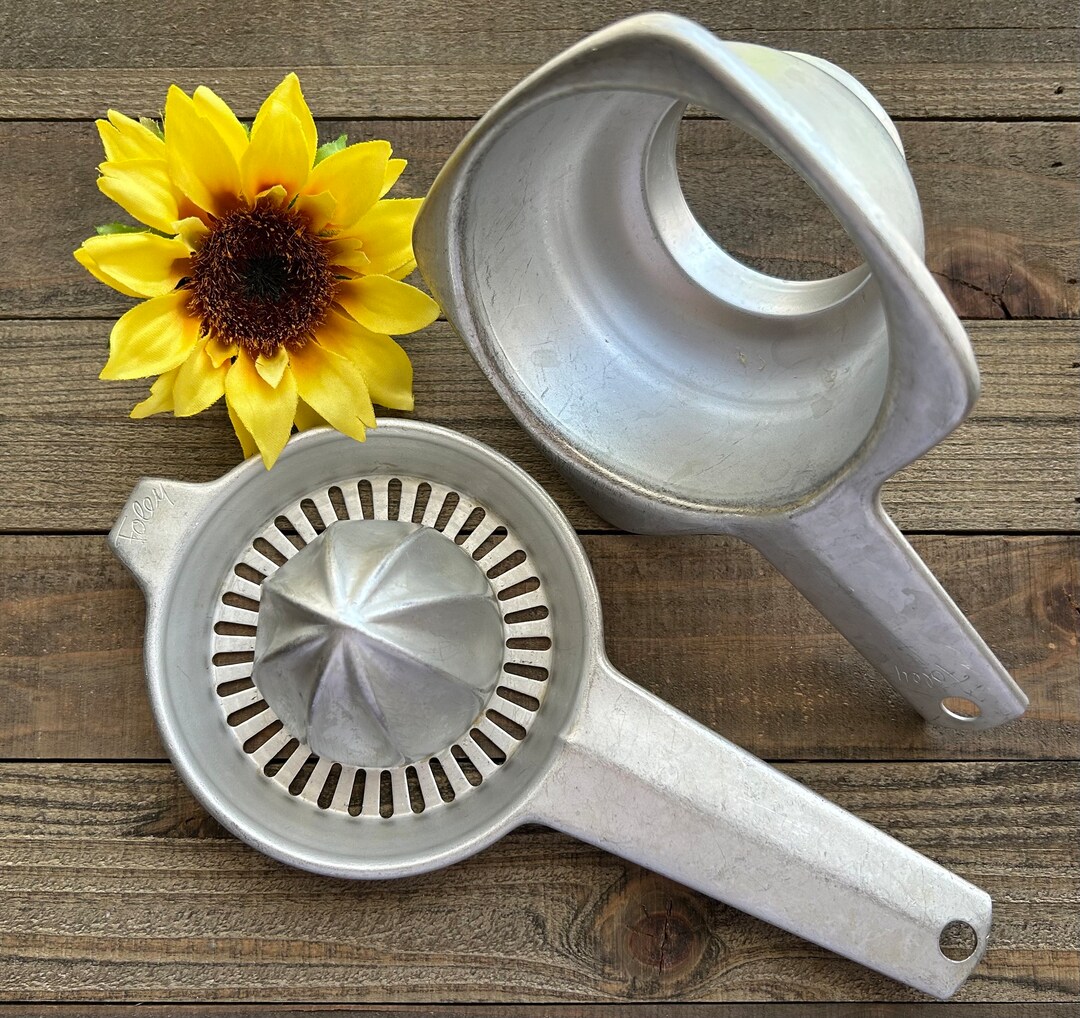 Vintage Foley Aluminum Canning Funnel / Foley Juice Reamer / Aluminum ...