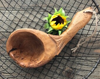 Hand Carved Ladle - Etsy