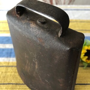 Antique Cast Iron Cow Bell: Riveted Farmhouse Decor - Etsy