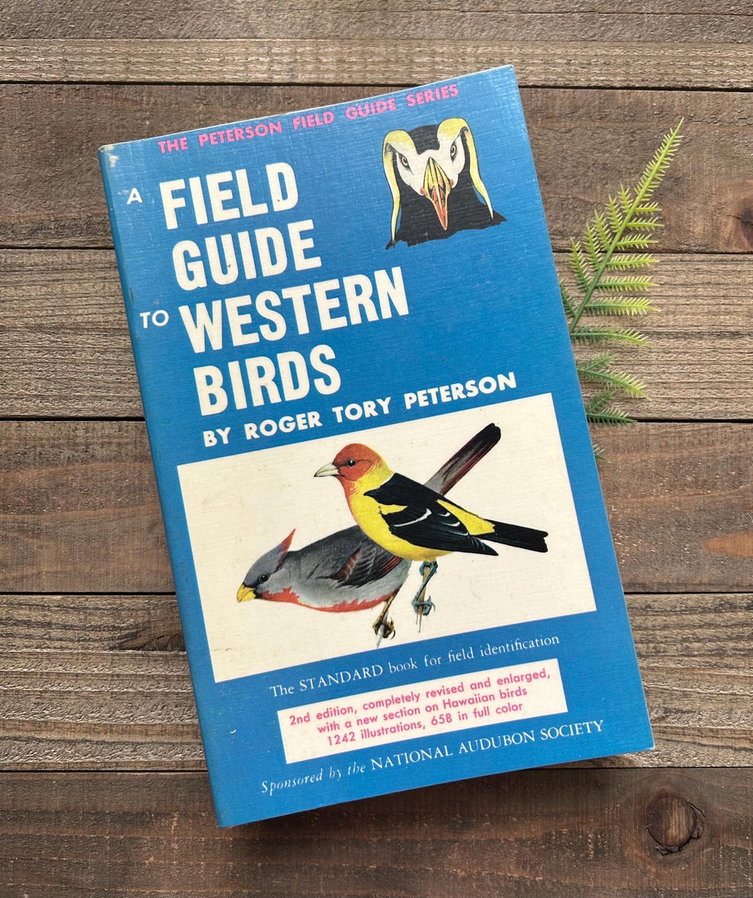 1961 Peterson “A Field Guide to Western Birds” / North American Bird ...