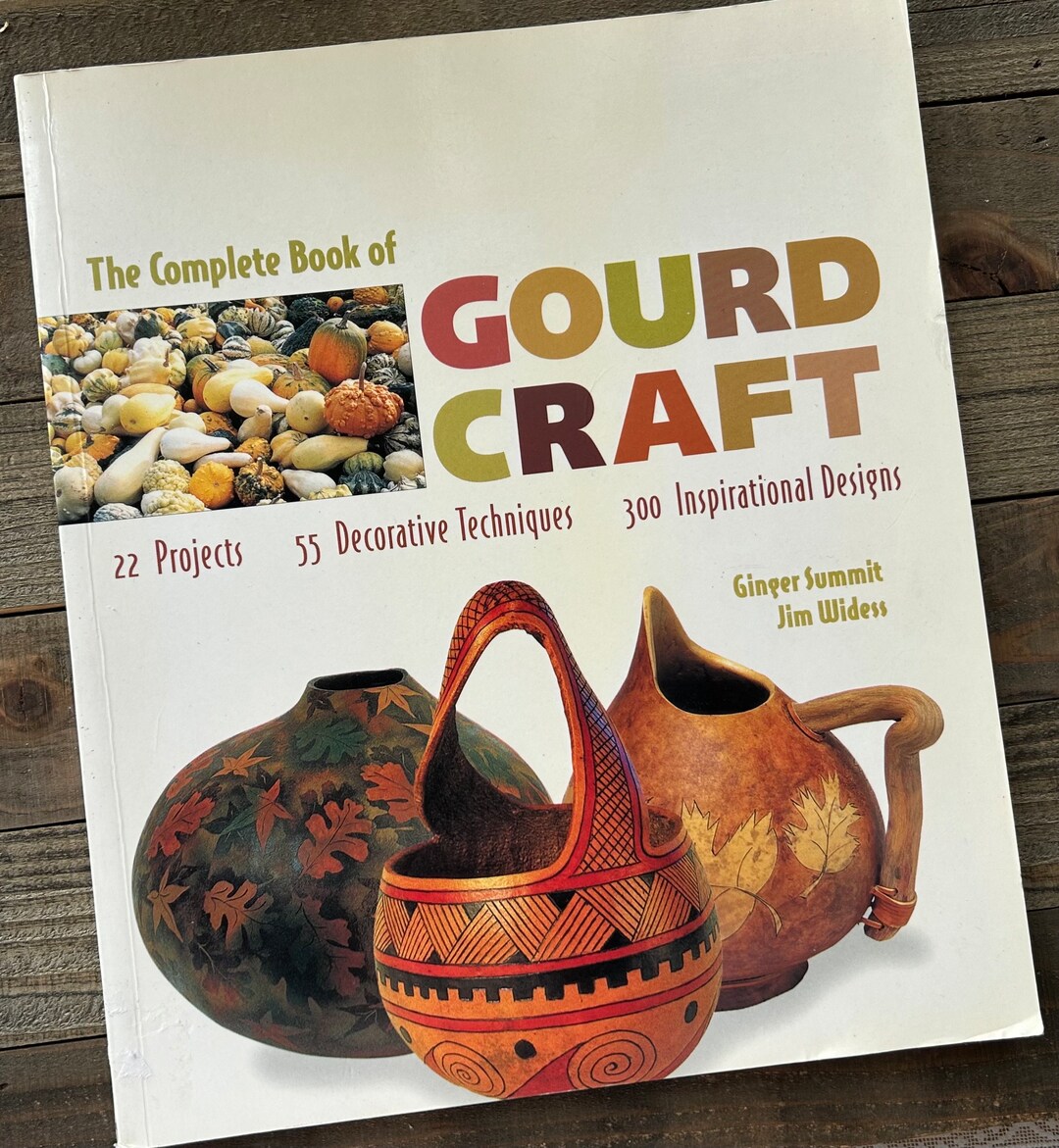 1996 gourd Craft Book / Ethnic and Regional Gourd Folk Art / Ginger ...