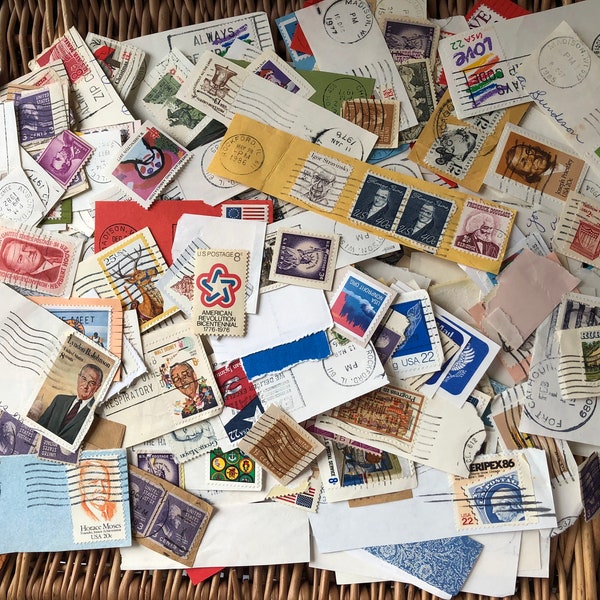 Repurposed Stamps - Etsy