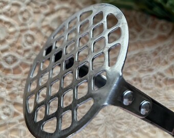 Vintage Flint Potato Masher / Vintage Ecko Cooking Utensil / Manual ...