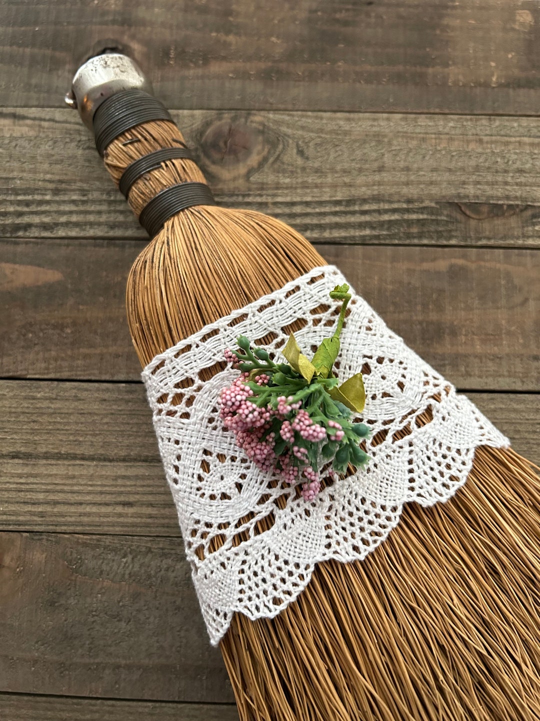 Vintage Small Whisk Broom / Vintage Corn Broom - Etsy