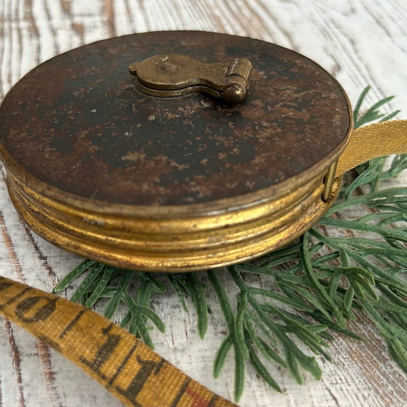 Antique Tape Measure - Etsy