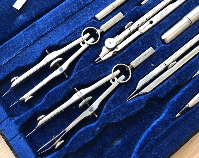 Vintage Tower Caliper Set / Vintage Measuring Tool / Compass Caliper ...