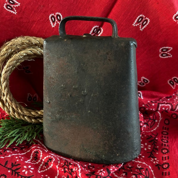 Antique Cow Bell - Etsy