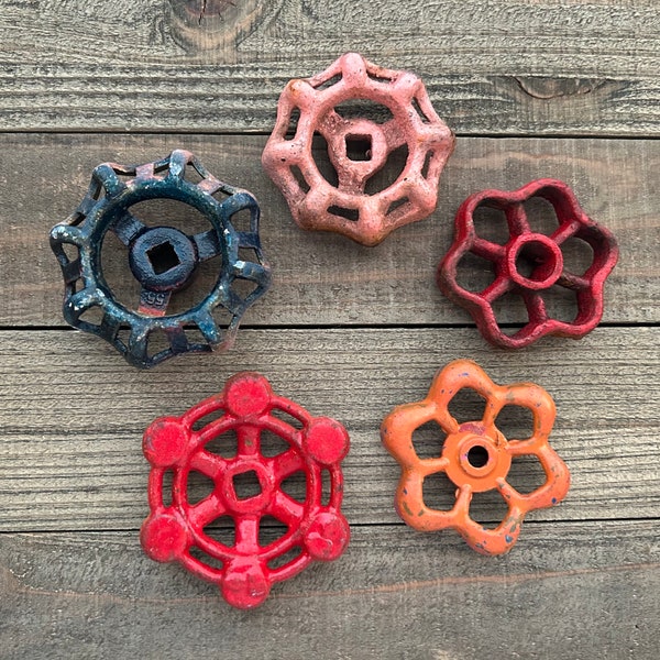 Red Faucet Handle - Etsy