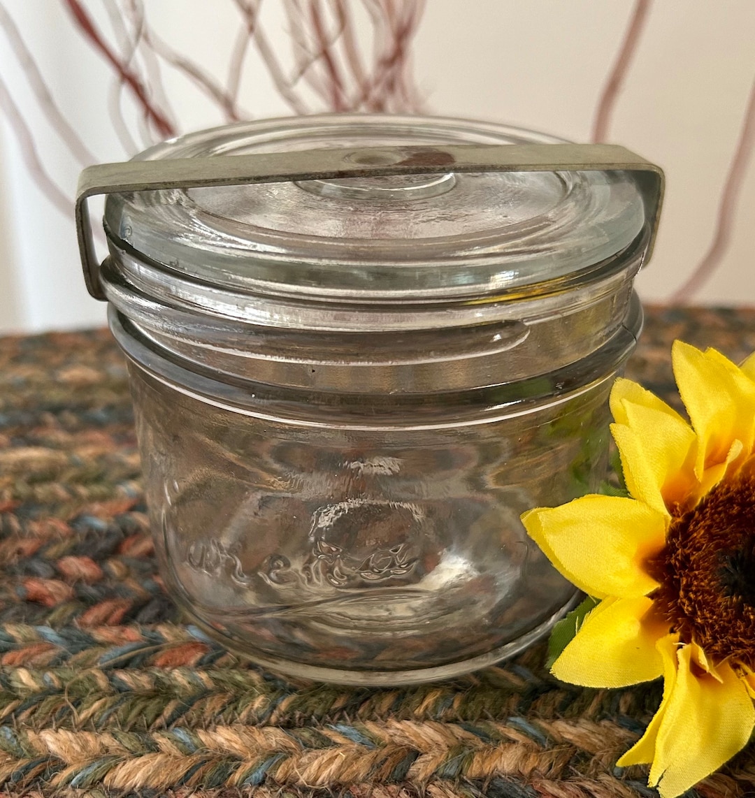 Antique 1900 Eureka Canning Jar / Vintage Canning Jar W/metal Band - Etsy