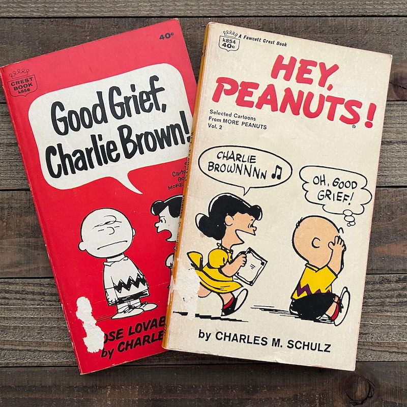 Charlie Brown Books - Etsy