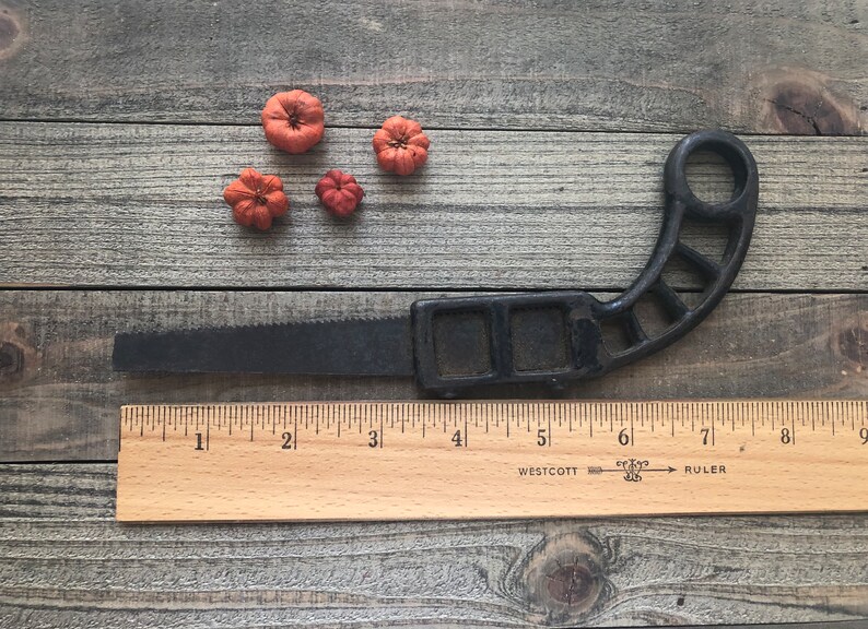 Antique Cast Iron Gypsum Board Saw / Garage Detash / Vintage - Etsy