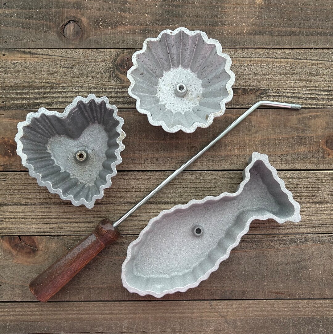 Vintage “ Lil’ Frankie” Party Shell Molds / Timbale Set / Scandinavian ...