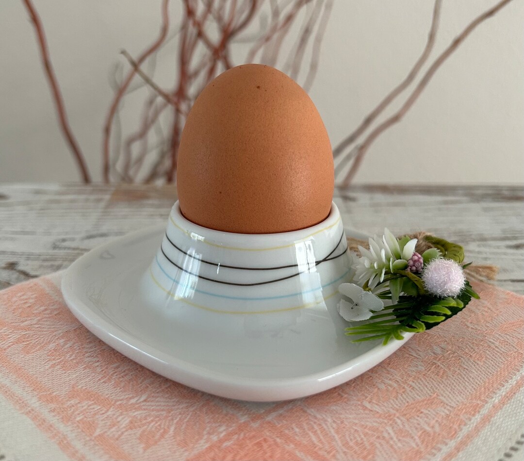 Vintage 1997 Susan Pryke Porcelain Egg Cup / IKEA 365 Atomic Style ...