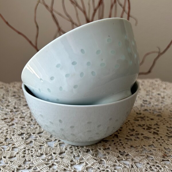 Vintage Rice Bowl - Etsy