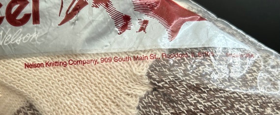 Vintage NOS Original Rockford Red Heel Socks / Sock M… - Gem