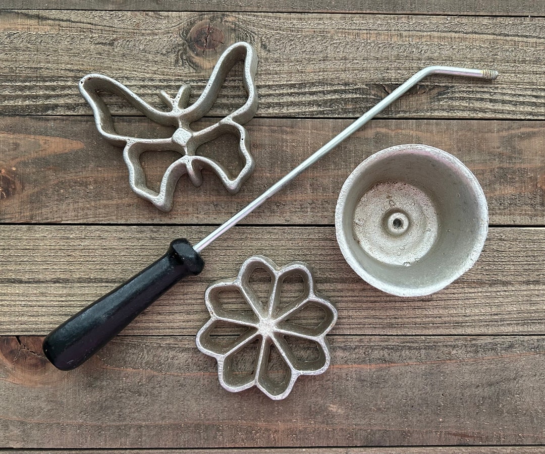 Vintage Lil Frankie Party Shell Molds / Rosette and Timbale Set ...