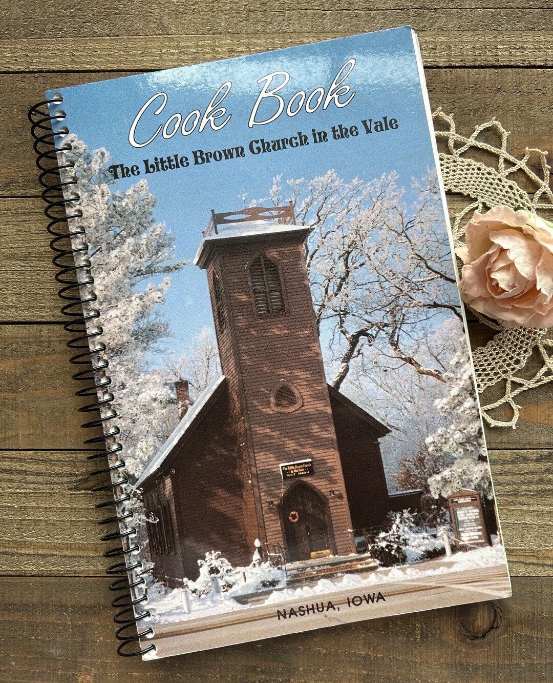 1993 “ the Little Brown Church in the Vale” Cookbook / Vintage Midwest ...