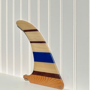 Wood Surfboard Fin - "albie" - Etsy
