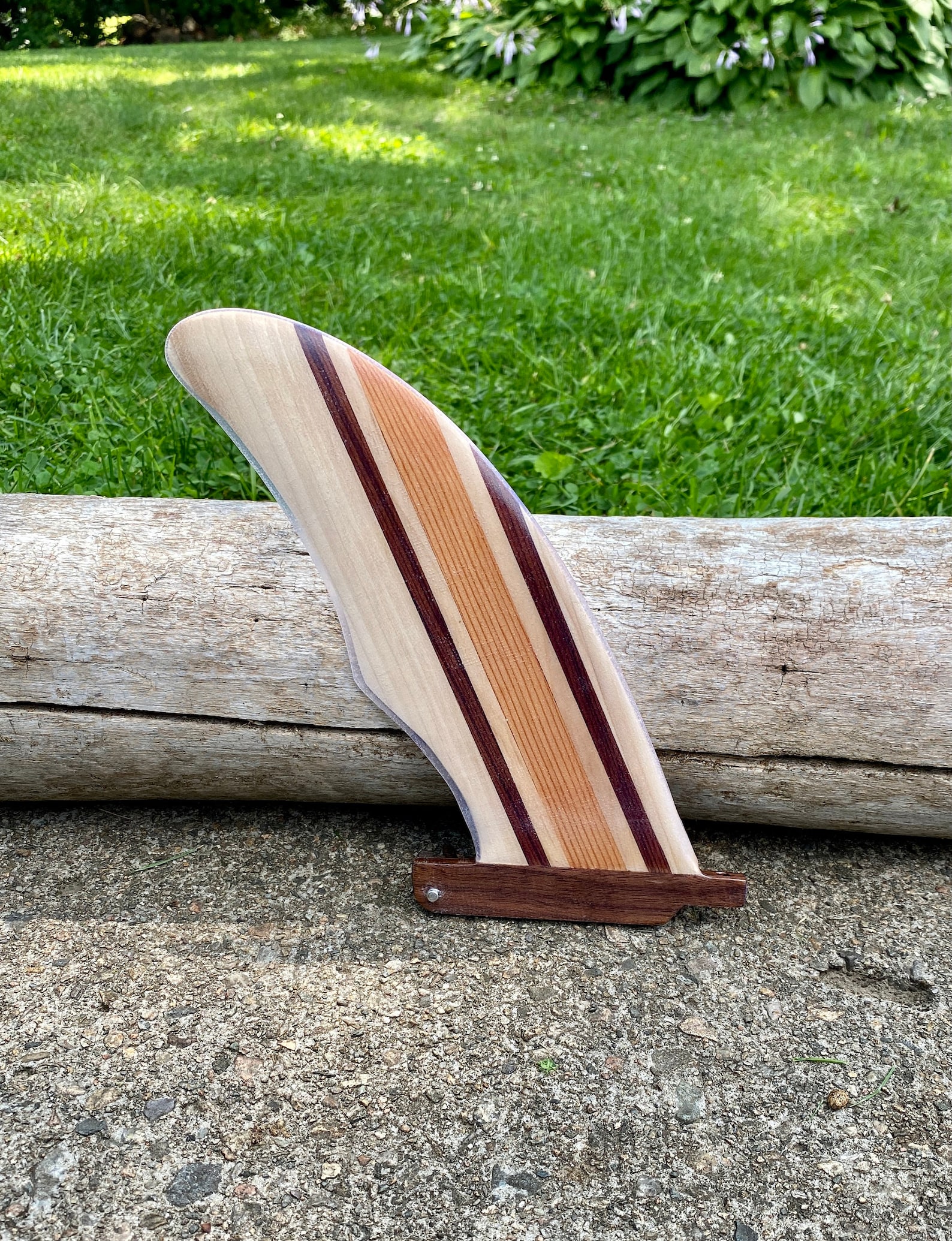 Wood Surfboard Fin luna | Etsy