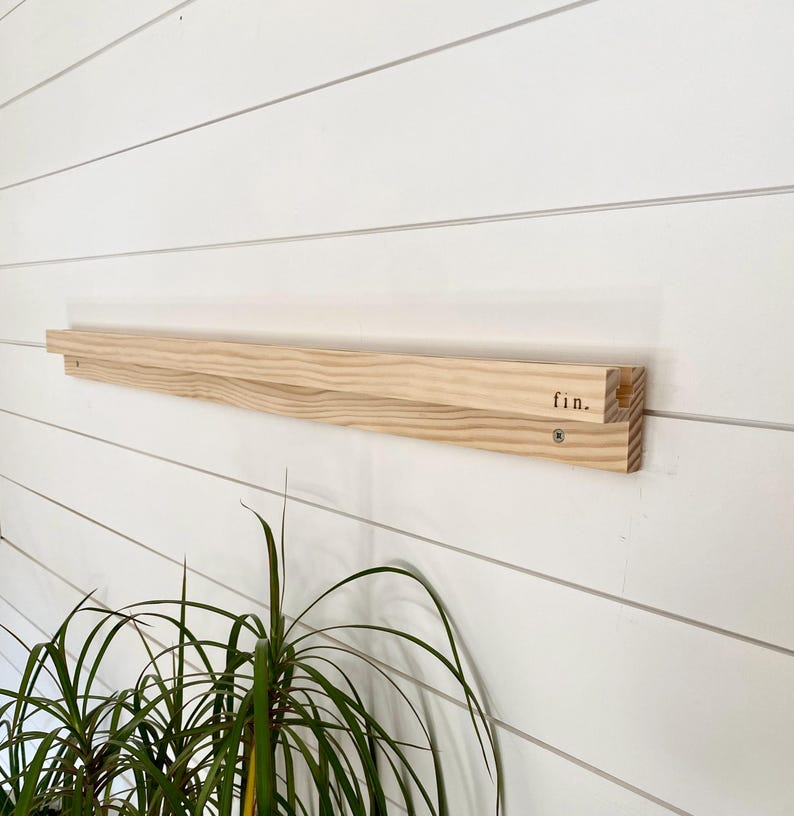 Surfboard Fin Display Rack for 4 Fins - Wall Mounted - Etsy