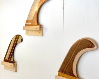 Surfboard Fin Display Stand | Etsy