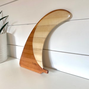 Wood Surfboard Fin - "the Point" - Etsy