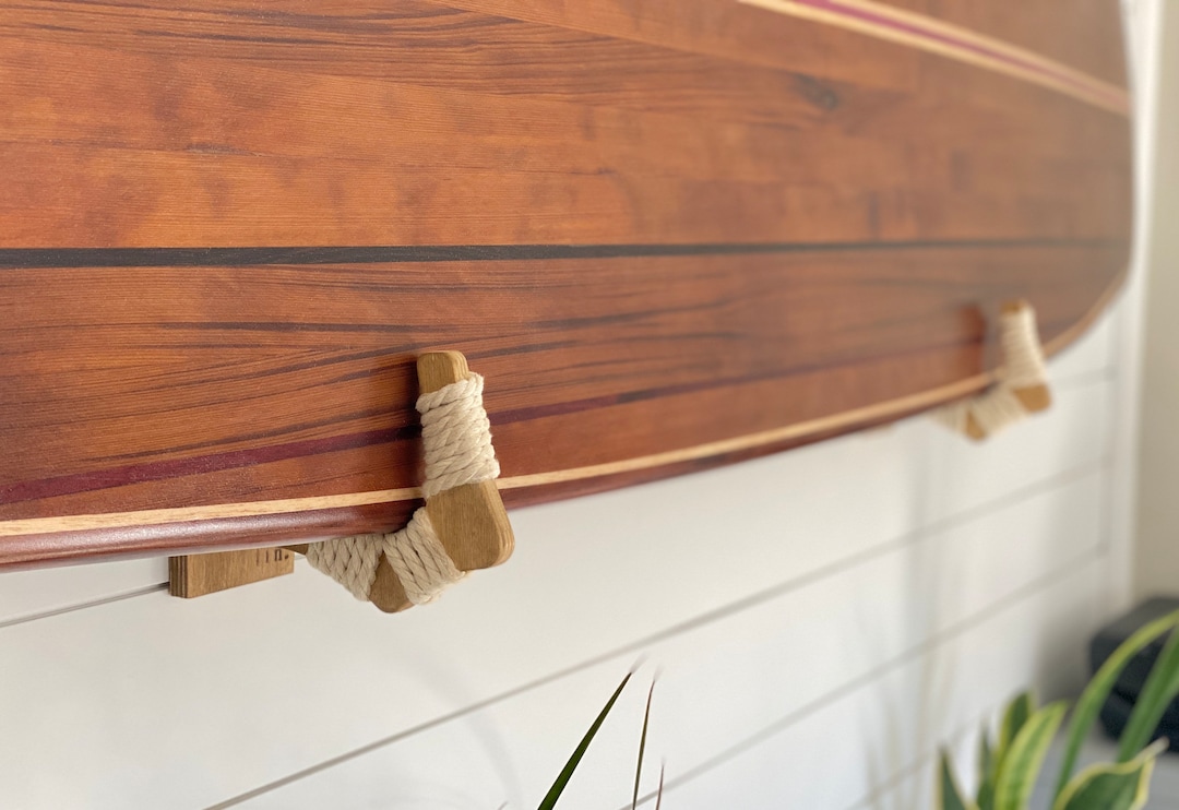 Surfboard Wall Mount Rack- Horizontal - Etsy