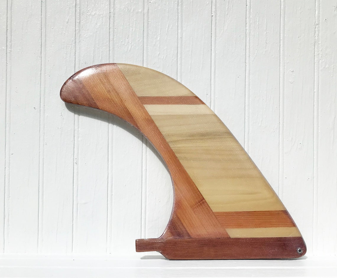 Wood Surfboard Fin hipster - Etsy