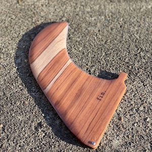 Wood Surfboard Fin- "teak” - Etsy