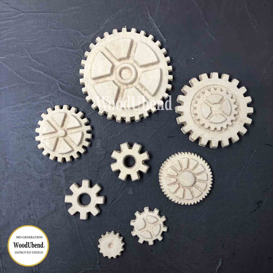 Large Pack of Cogs WUB0056 23x13cm - Etsy