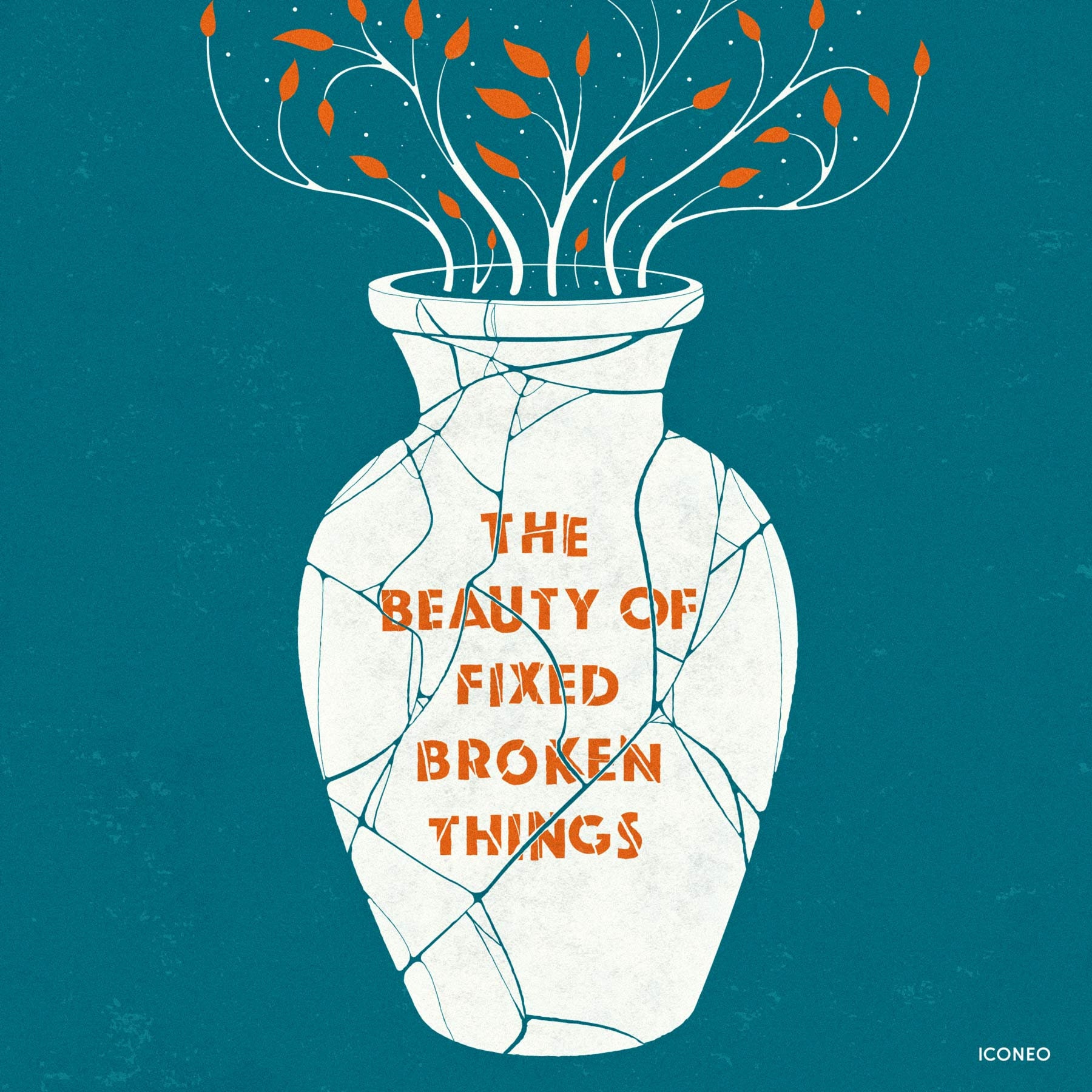 Giclee-Druck: The beauty of fixed broken things / | Etsy