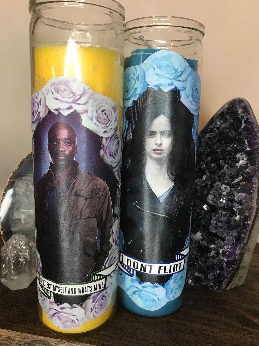 Character Funny Prayer Candle, Female Hero Prayer Candle, Funny ...