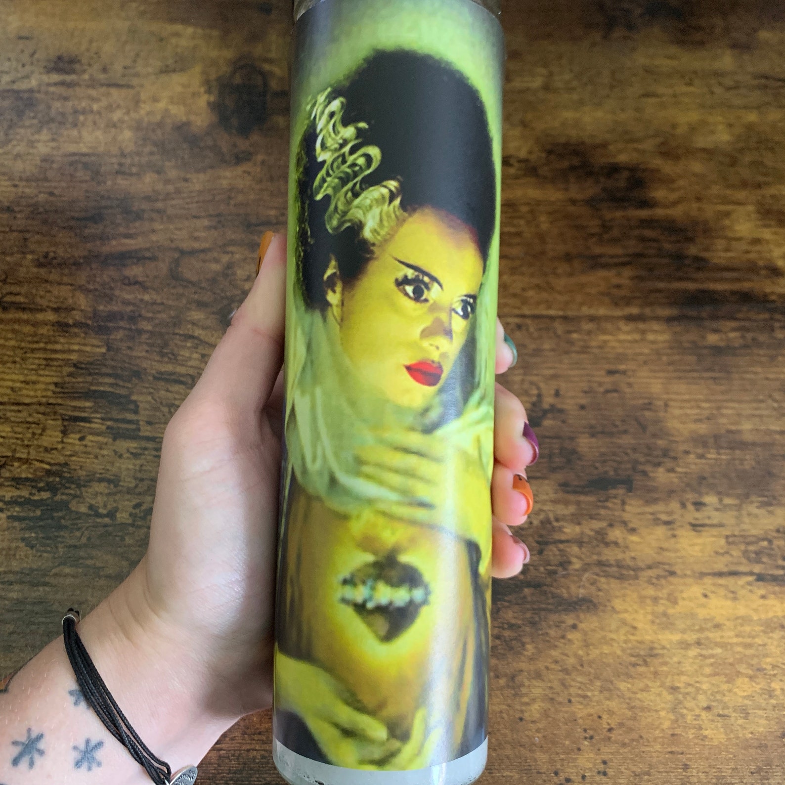 Frankenstein Monster Prayer Candle, Horror Prayer Candle, Funny ...